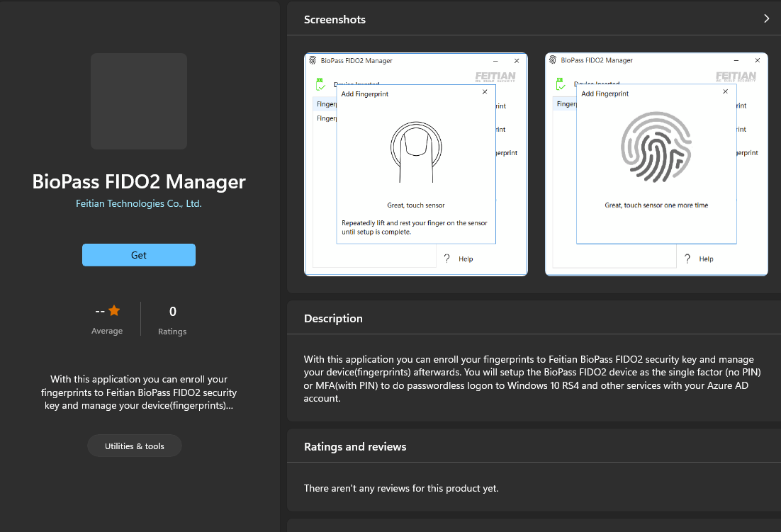 Review – Feitian K33 Fido 2 Passkey – Andrew Taylor