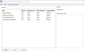 Configuring Edge IE Mode in Intune – Site List and Cloud Site List ...