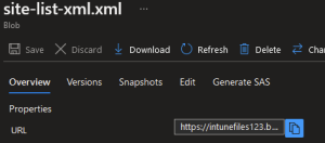 Configuring Edge IE Mode in Intune – Site List and Cloud Site List ...