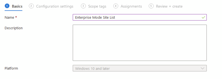 Configuring Edge IE Mode in Intune – Site List and Cloud Site List ...