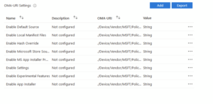 Managing Winget using Intune and ADMX Import – Andrew Taylor