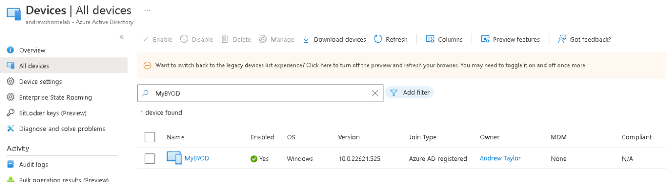 Securing BYOD – The different options when signing in to M365 Apps ...