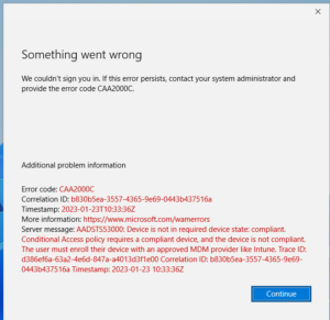 Securing BYOD – The different options when signing in to M365 Apps ...